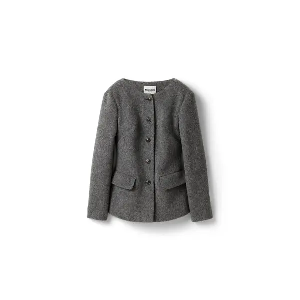 Miu Miu Light Shetland Wool Jacket