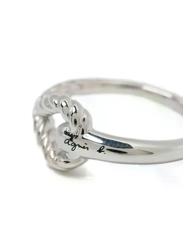 AGNÈS B. Anchor Knot Twist Ring