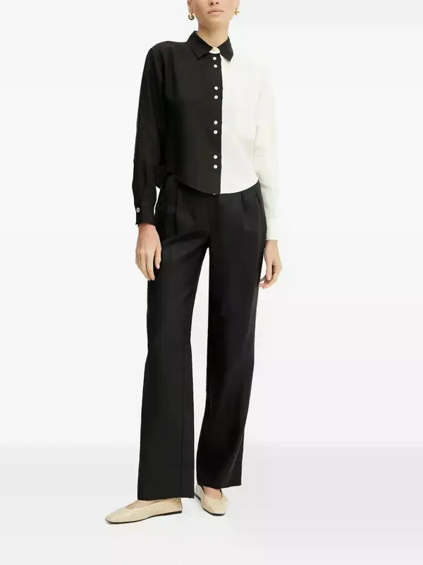 Luisa Spagnoli Pleated Linen Trousers
