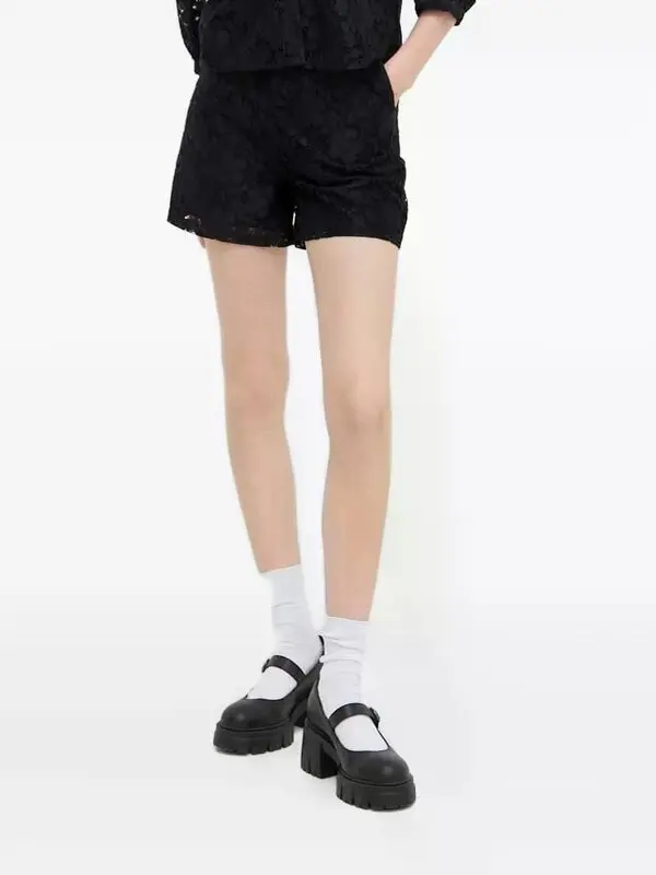 Desigual Floral Lace Shorts