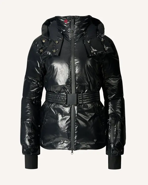 Perfect Moment Candice Down Parka Jacket - Black