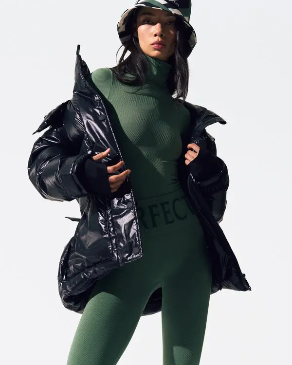 Perfect Moment Candice Down Parka Jacket - Black