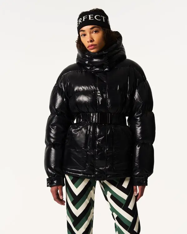Perfect Moment Candice Down Parka Jacket - Black