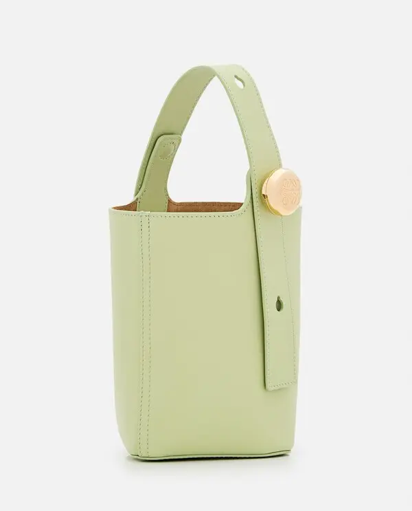 Loewe Mini Pebble Bucket Bag - Green