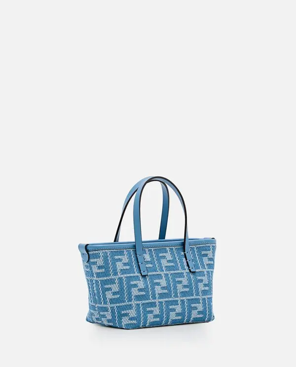 Fendi Mini Shopping Bag With Ff Logo