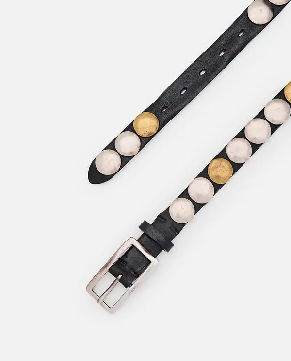 REPTILE'S HOUSE Bahia Leather Belt - Black