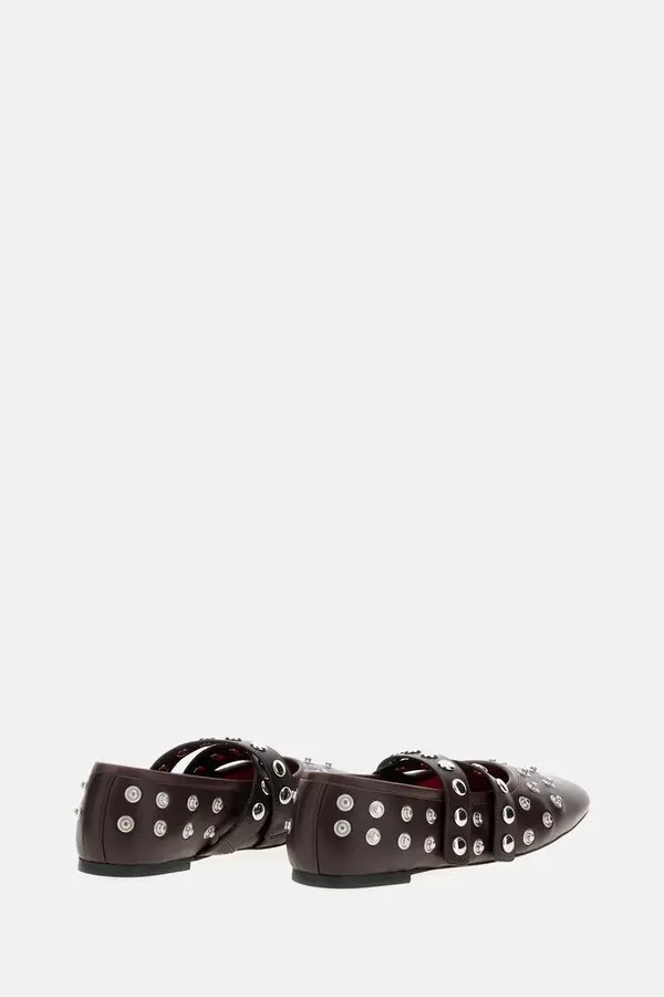 Stella McCartney Studded Ballerina Flats