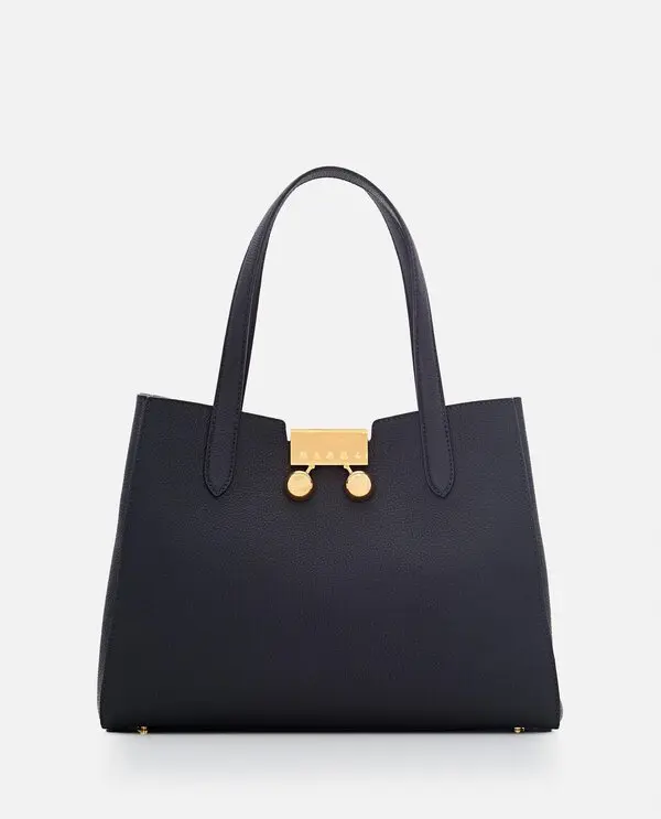 Marni Leather Tote Bag