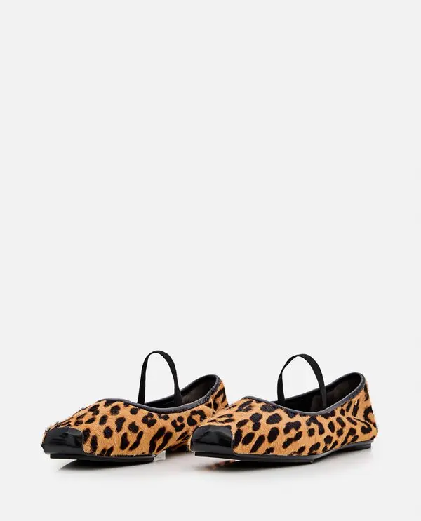 Tory Burch Leopard Print Ballerinas
