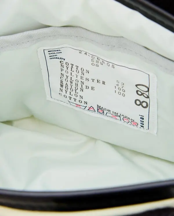 Sacai X Marc Gonzales Small Tote Bag With Patches - Multicolor