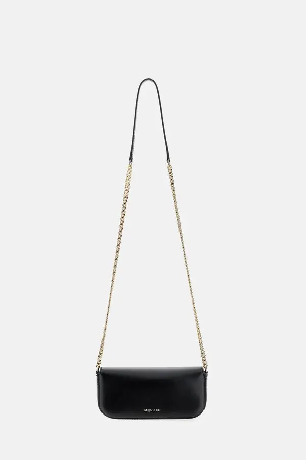 Alexander McQueen Small Leather Crossbody Bag