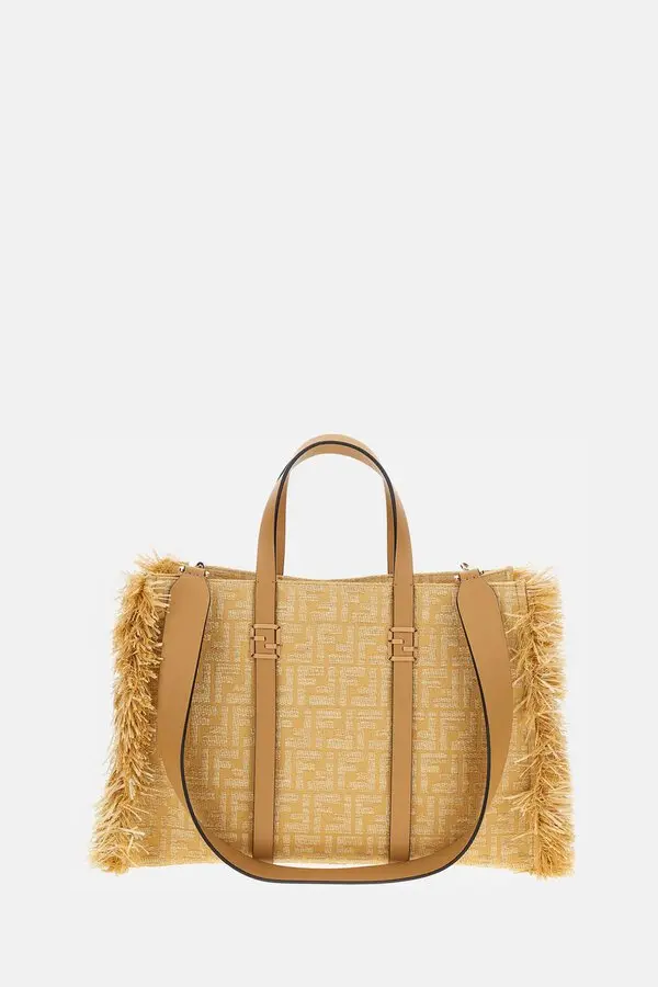 Fendi City Tote Bag With Ff Pattern