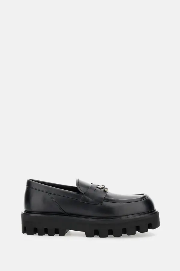Alexander McQueen Calfskin Leather Moccasins
