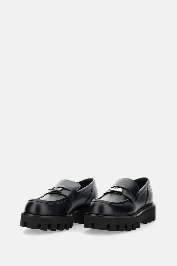 Alexander McQueen Calfskin Leather Moccasins