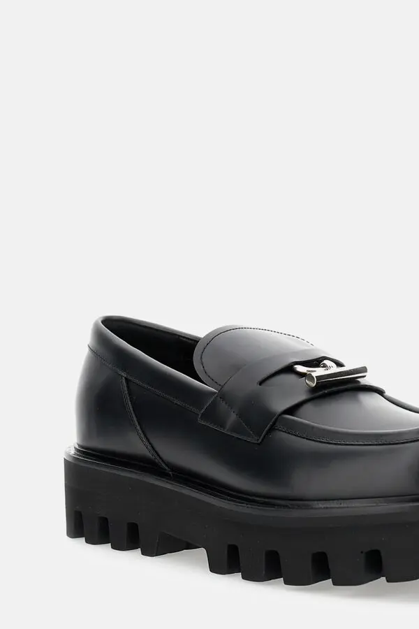 Alexander McQueen Calfskin Leather Moccasins