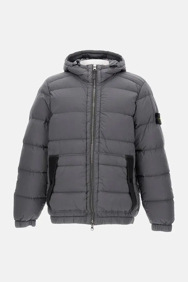 Stone Island Down Jacket - Grey