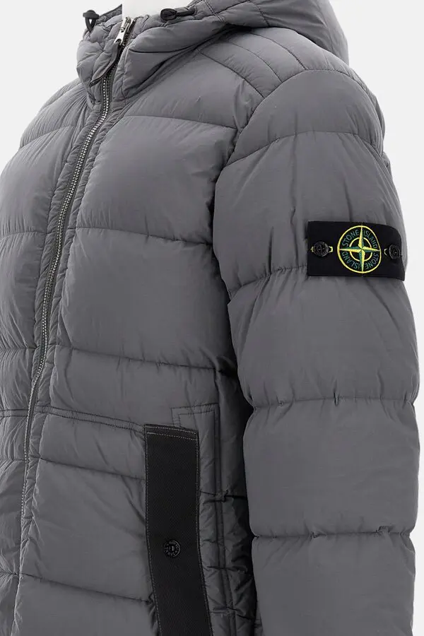 Stone Island Down Jacket - Grey
