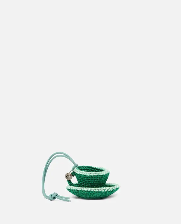 JW Anderson Tea Cup Keychain - Green