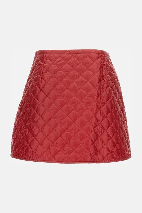 Moncler Flared Skirt - Red