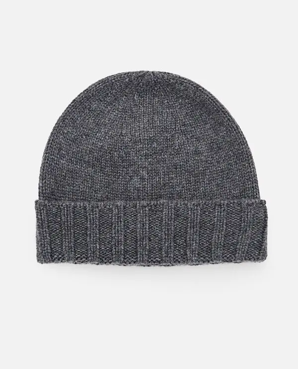 DRUMOHR Ribbed Cap - Grey
