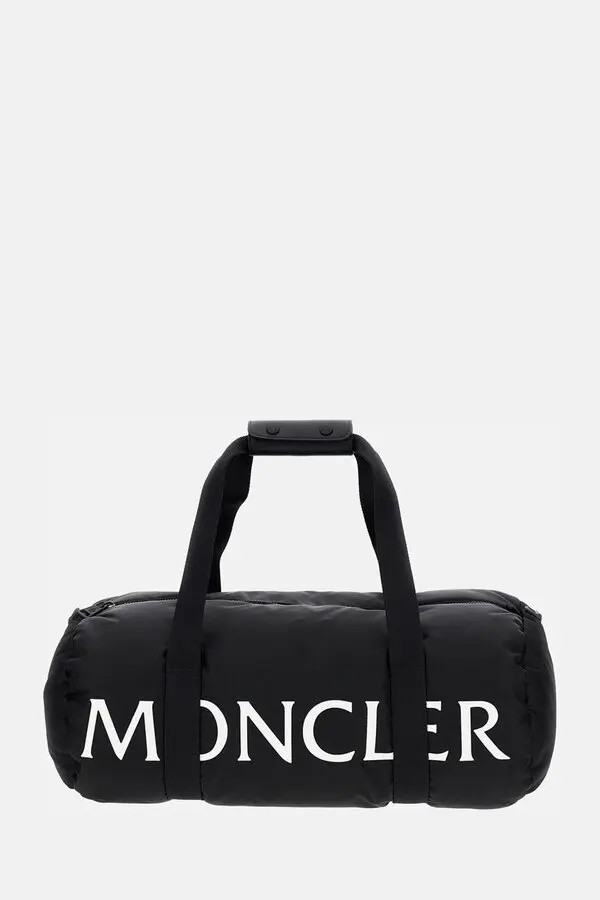 Moncler Duffle Gym Weekend Bag - Nero