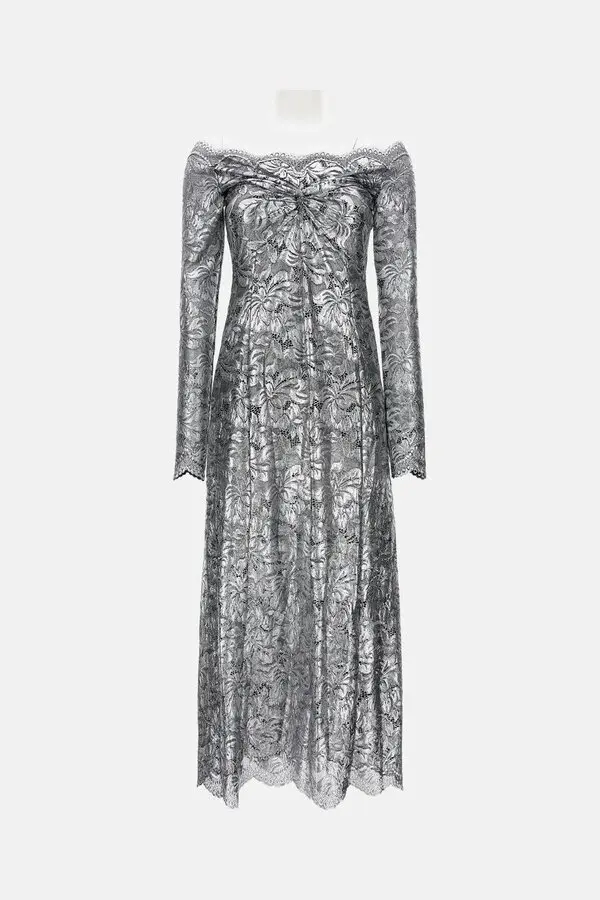 Rabanne Lace Long Dress