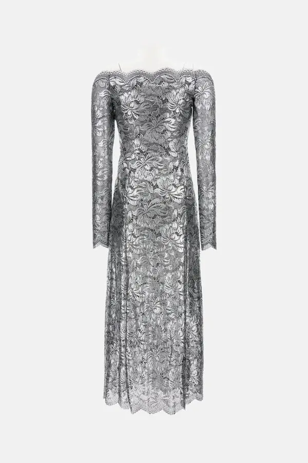 Rabanne Lace Long Dress