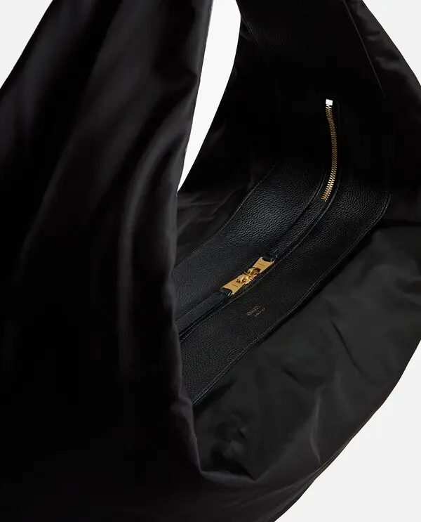 Khaite Olivia Sport Xl Hobo - Nero