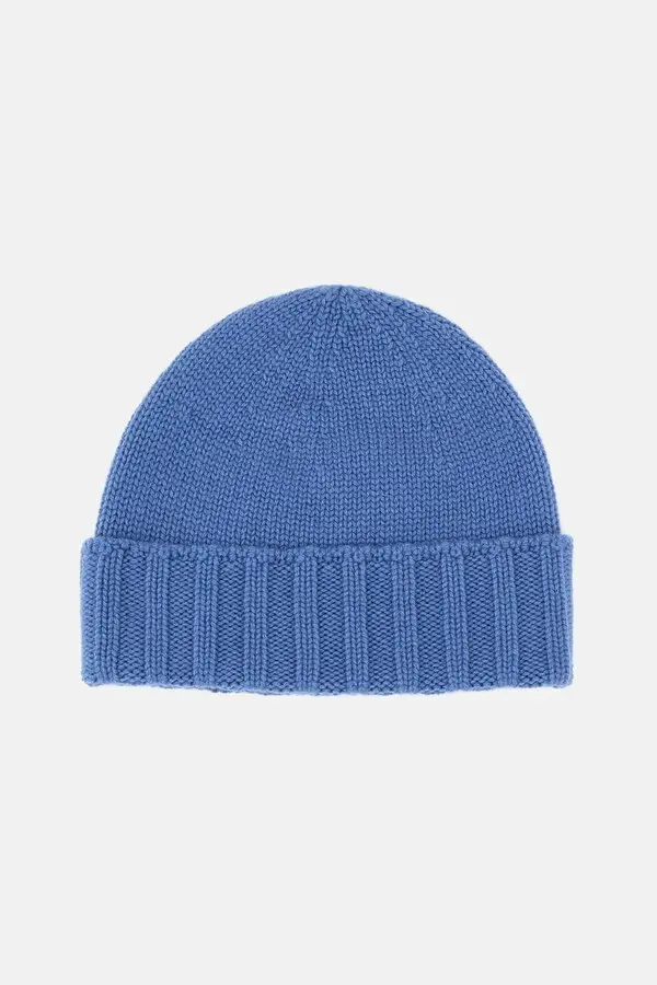 DRUMOHR Cashmere Beanie - Blue