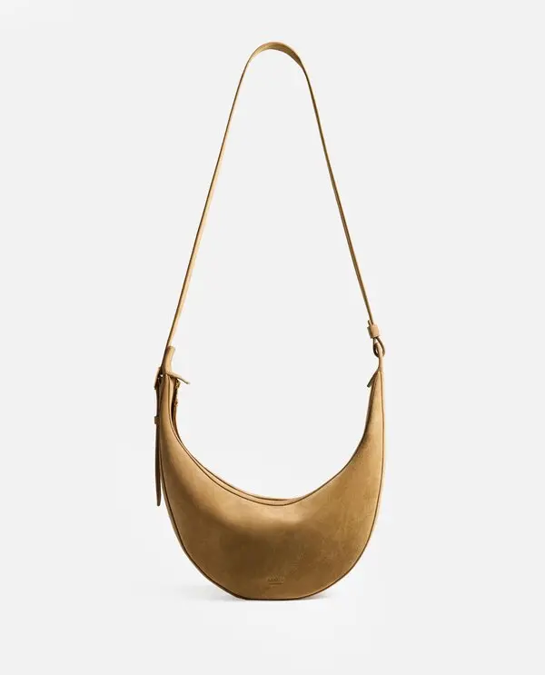 Khaite Augustina Small Hobo Bag - Beige