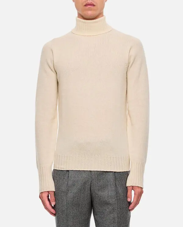 DRUMOHR Turtleneck Sweater - Beige