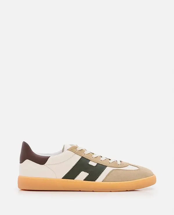 Hogan Lace-up Sneakers - Beige