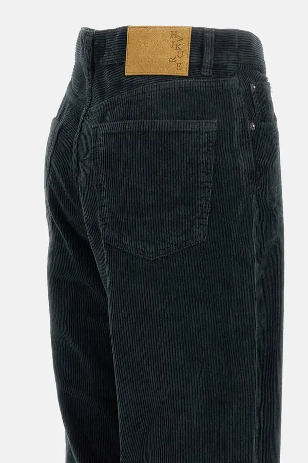 HAIKURE Korea Ribbed Cotton Jeans