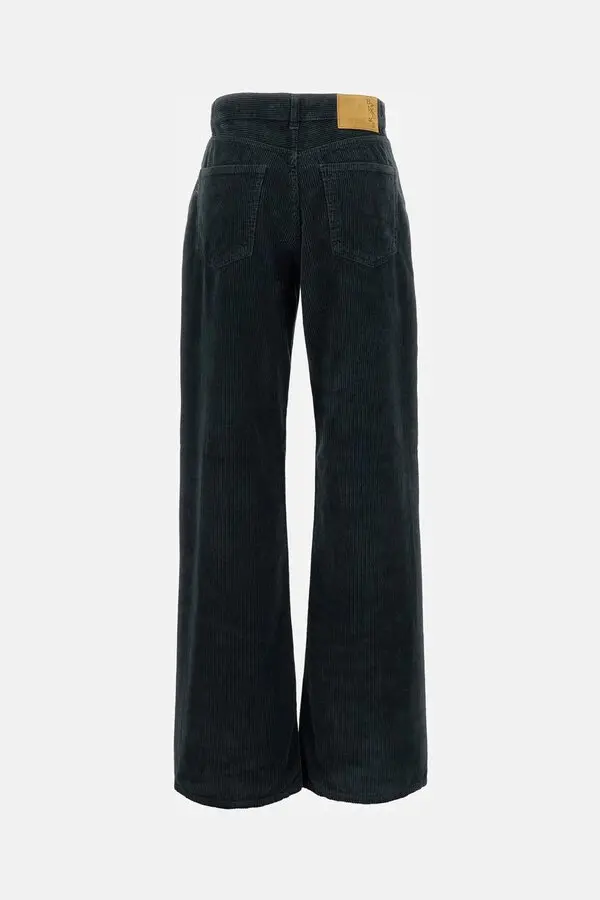 HAIKURE Korea Ribbed Cotton Jeans