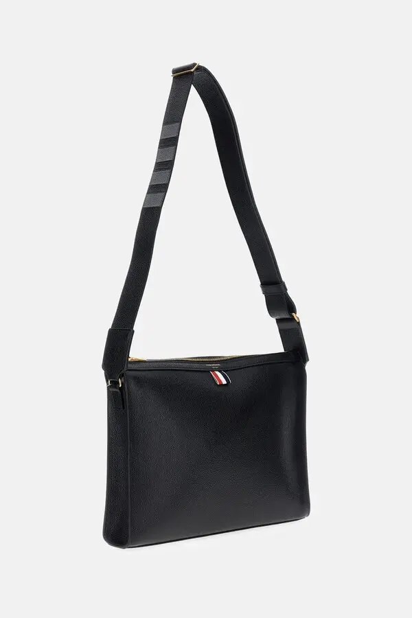 Thom Browne Grained Leather Document Bag