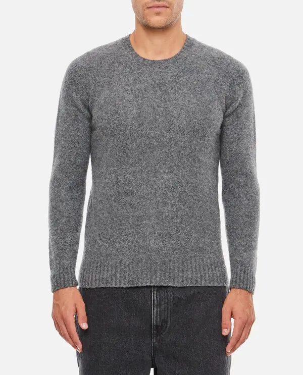 DRUMOHR Wool Crewneck Sweater - Blue