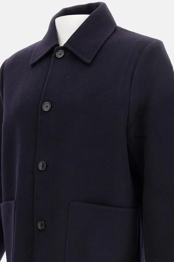Paul Smith Wool-blend Short Coat