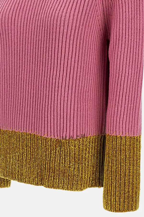 Marni Crewneck Sweater - Rose