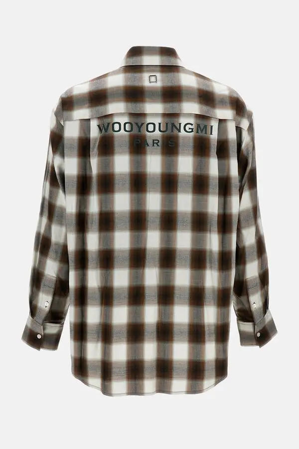 WOOYOUNGMI Checked Shirt