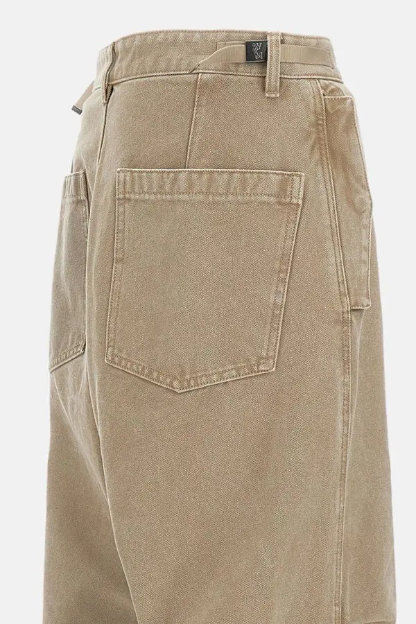 WOOYOUNGMI Wide-leg Trousers - Beige
