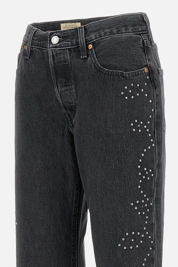 LEVI'S 501 '90s Straight Leg Jeans With Studs