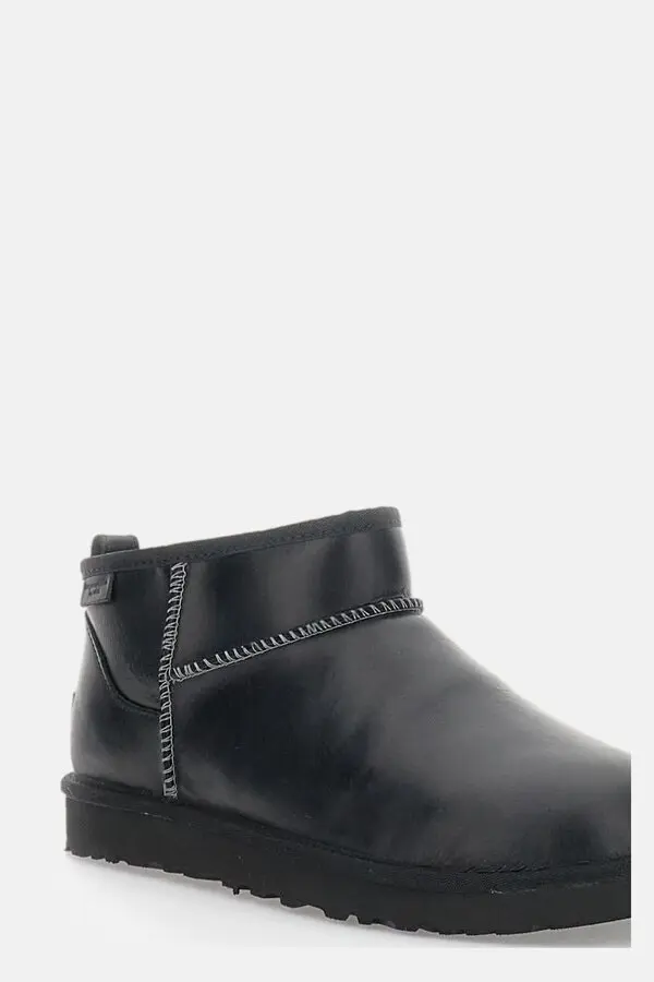 UGG Classic Ultra Mini Leather Boots