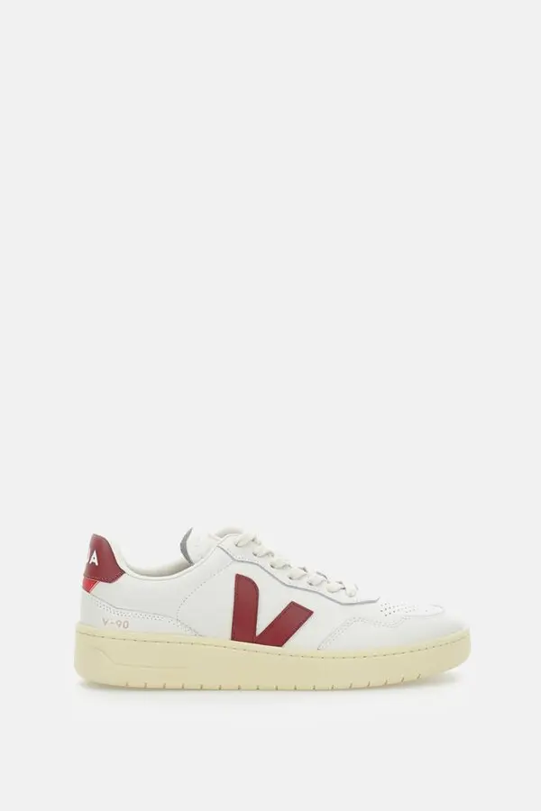 VEJA V-90 Leather Sneakers