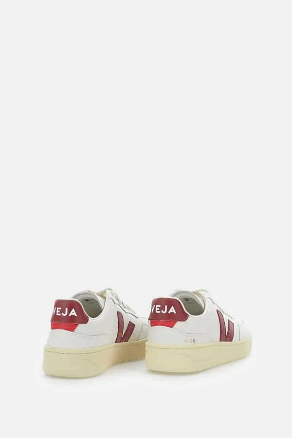 VEJA V-90 Leather Sneakers