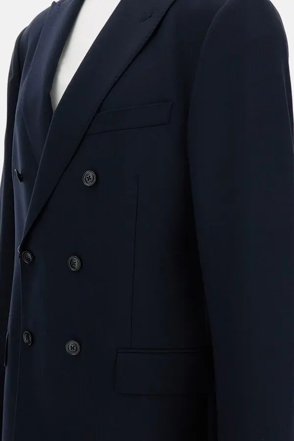 FAY Double-breasted Travel Wrinkle-resistant Blazer