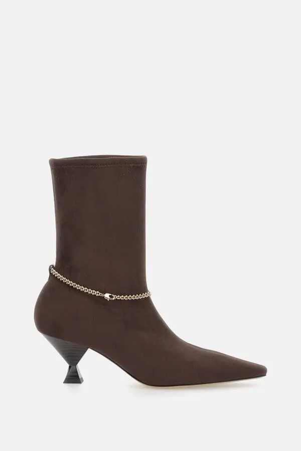 MARIA LUCA Nausica Stretch Boot - Marrone