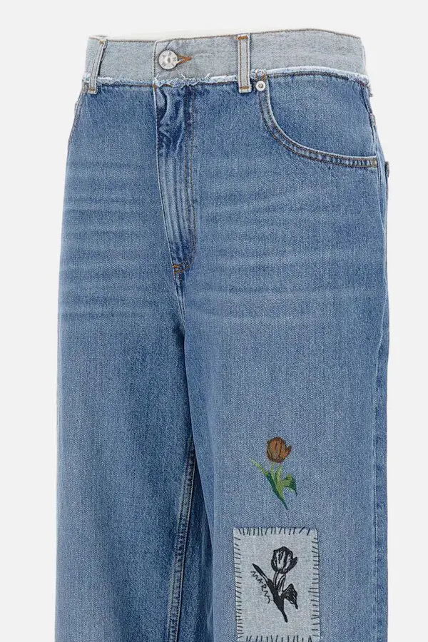 Marni Patch Denim Jeans
