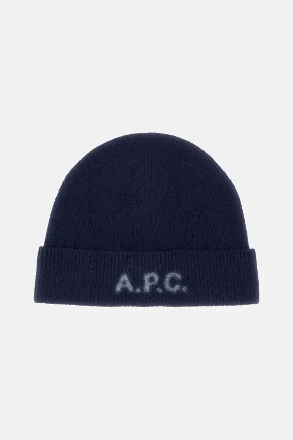 A.p.c. Wool Harry Hat - Blue