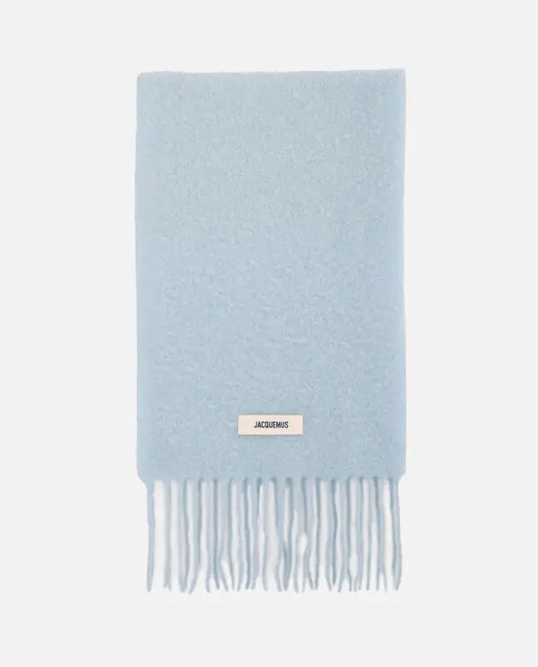 Jacquemus The Carro Scarf - Sky Blue