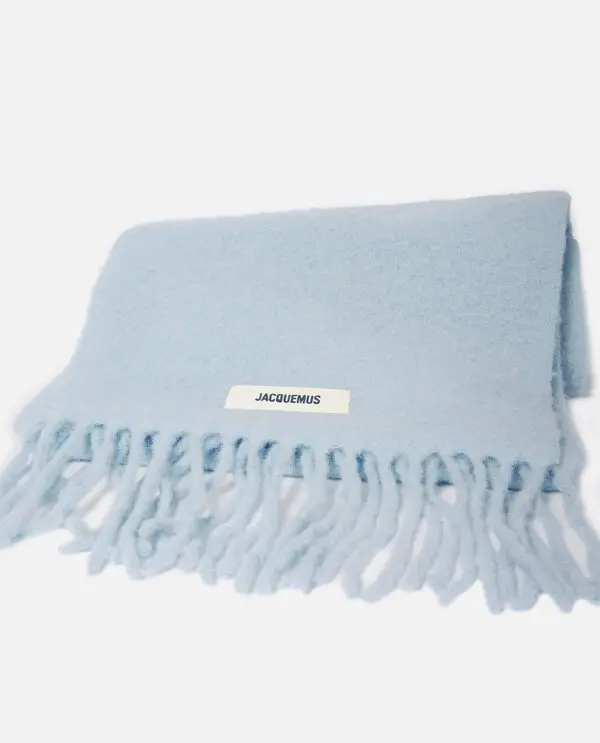 Jacquemus The Carro Scarf - Sky Blue
